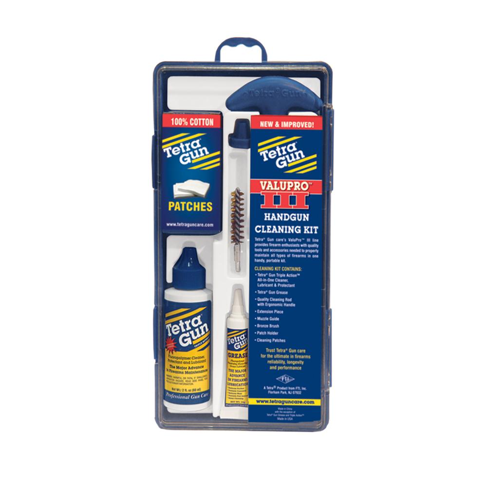 Tetra ValuPro III Gun Cleaning Kit .44/.45 cal Handgun - Canoe Creek Armory