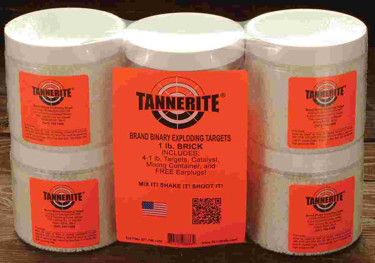 Tannerite Exploding Rifle Targets 1lb 4/pk - Canoe Creek Armory